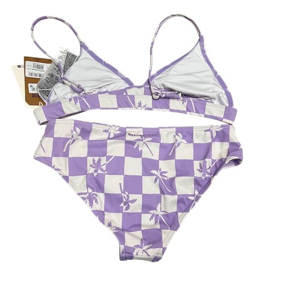 Billabong | Swim | Billabong Girls Check Your Palm Bikini Set Purple ...